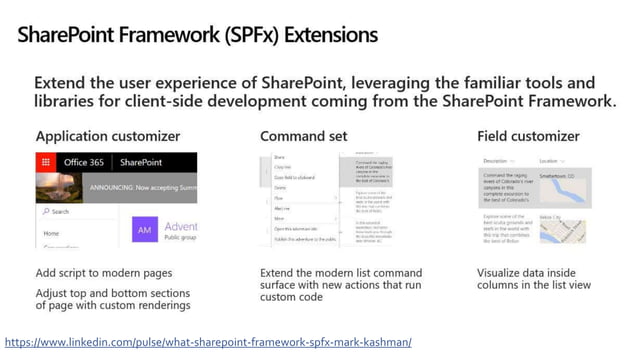 Extending Microsoft Teams with SPFx webparts | PPT