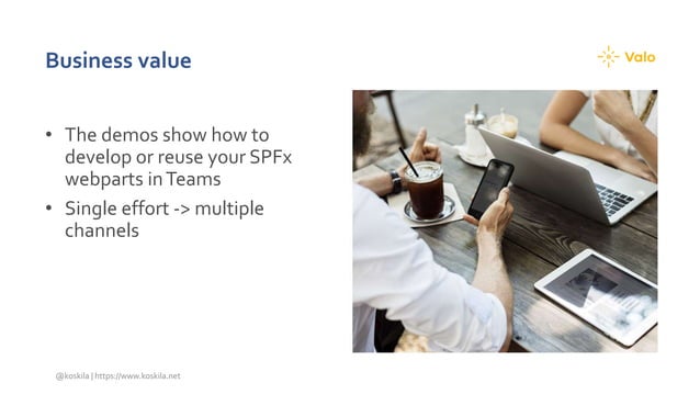 Extending Microsoft Teams with SPFx webparts | PPT
