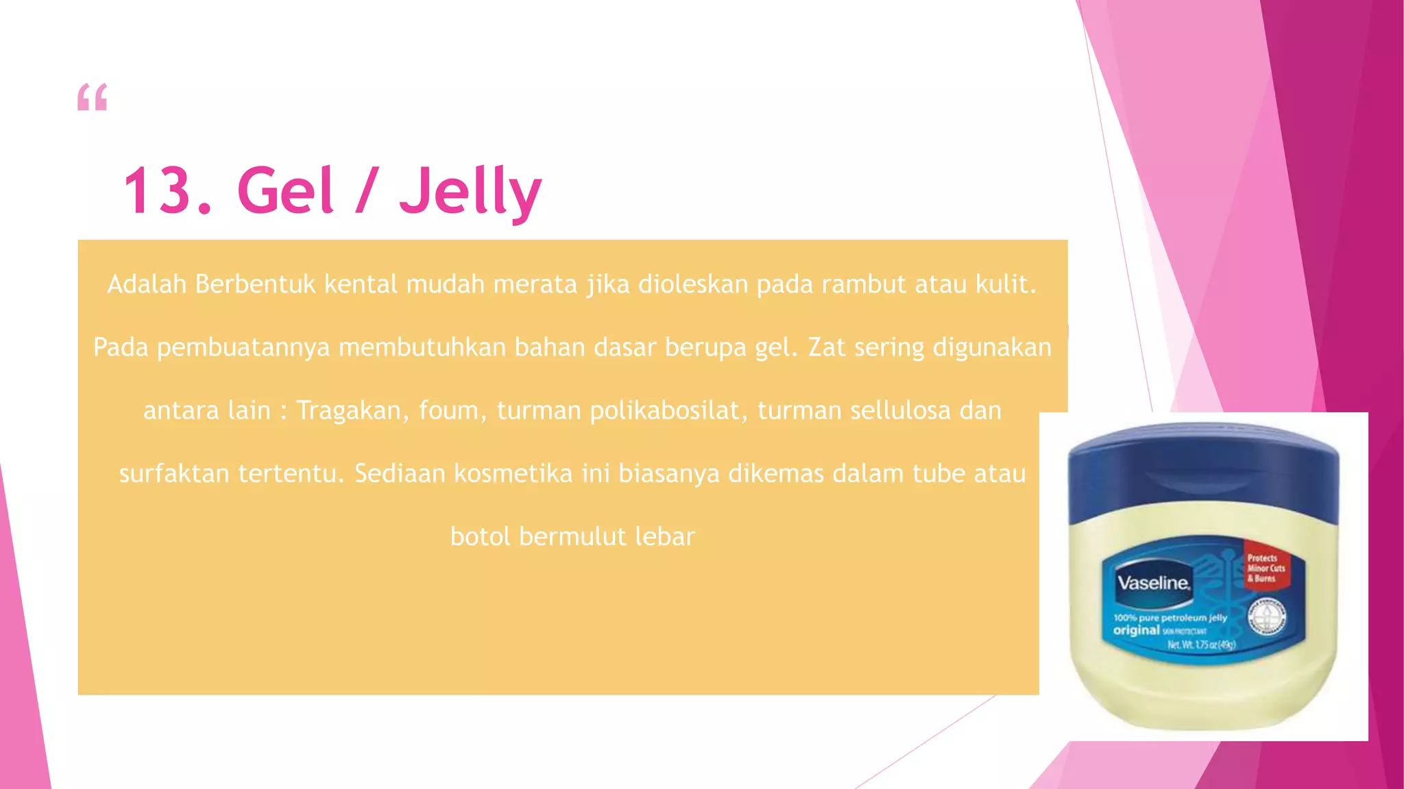 Pengetahuan Dasar Kosmetika | PPTX