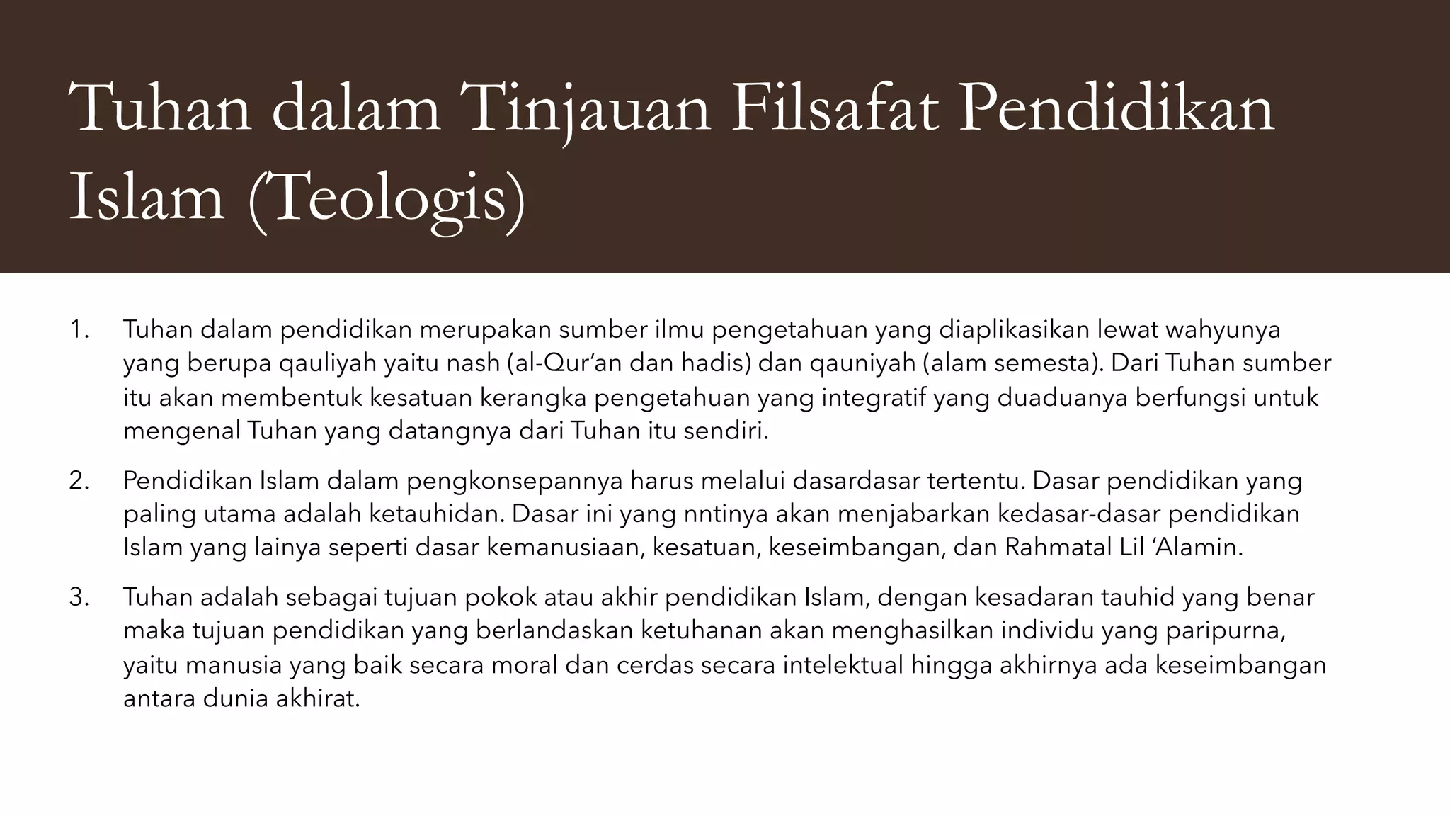 Objek filsafat pendidikan dalam perspektif Islam (Kosmologi).pdf
