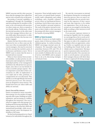 Moderating the Churn: Retaining employees in the quantitative banking ...