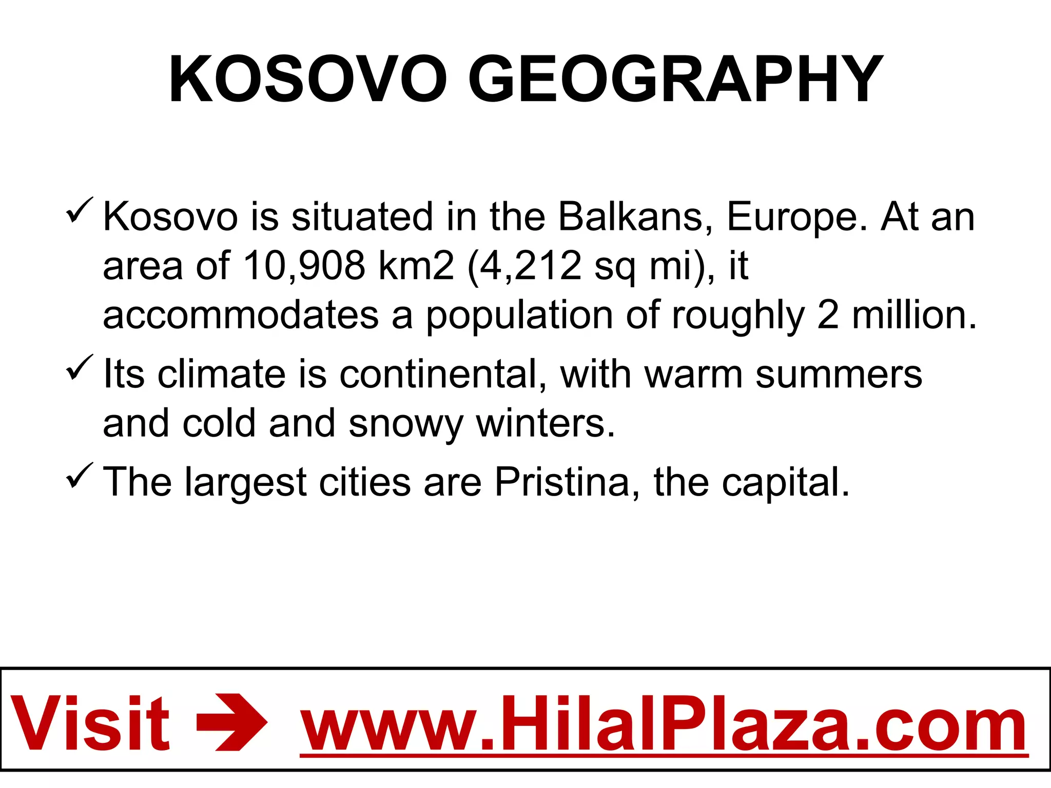 Kosovo | PPT