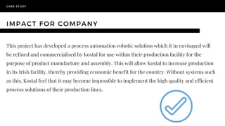 Case Study Kostal | PDF | Robotics | Technology & Computing
