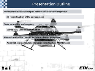 Autonomous Infrastructure Inspection and Maintenance | PPT