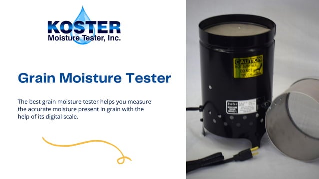 Koster Moisture tester | PPT | Free Download