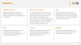 Kostiantyn Bokhan, N-iX. CD4ML based on Azure and Kubeflow | PPT
