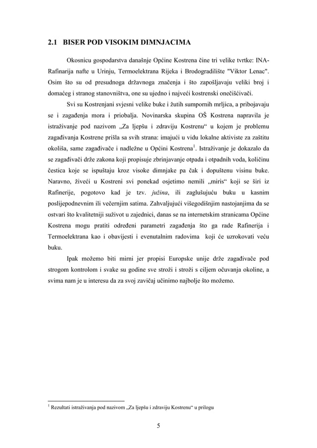 Kostrenska Bisernica - word | PDF