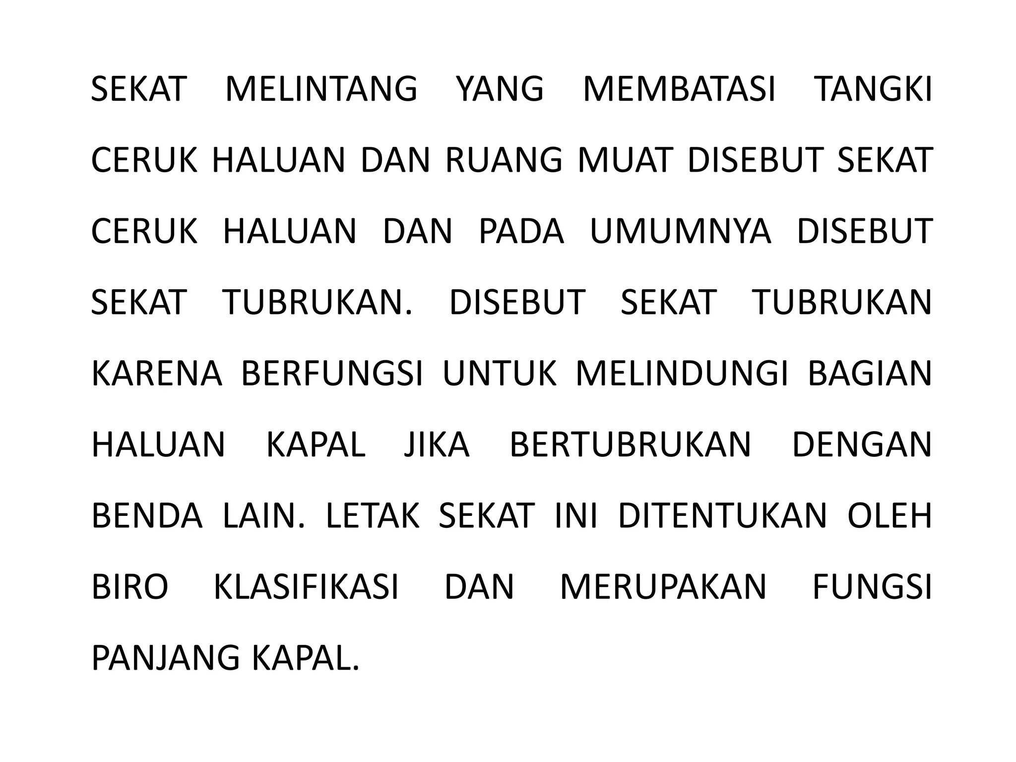 Kostruksi sekat | PPTX