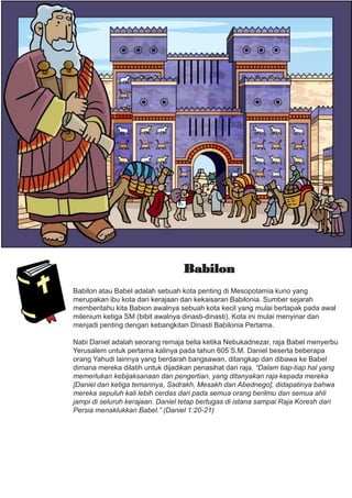 Kota kota dalam Alkitab | PDF