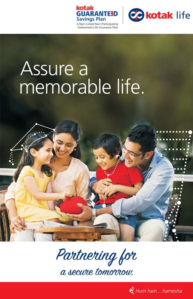 Kotak Guaranteed Savings Plan - Kotak Life | PDF | Life Insurance ...