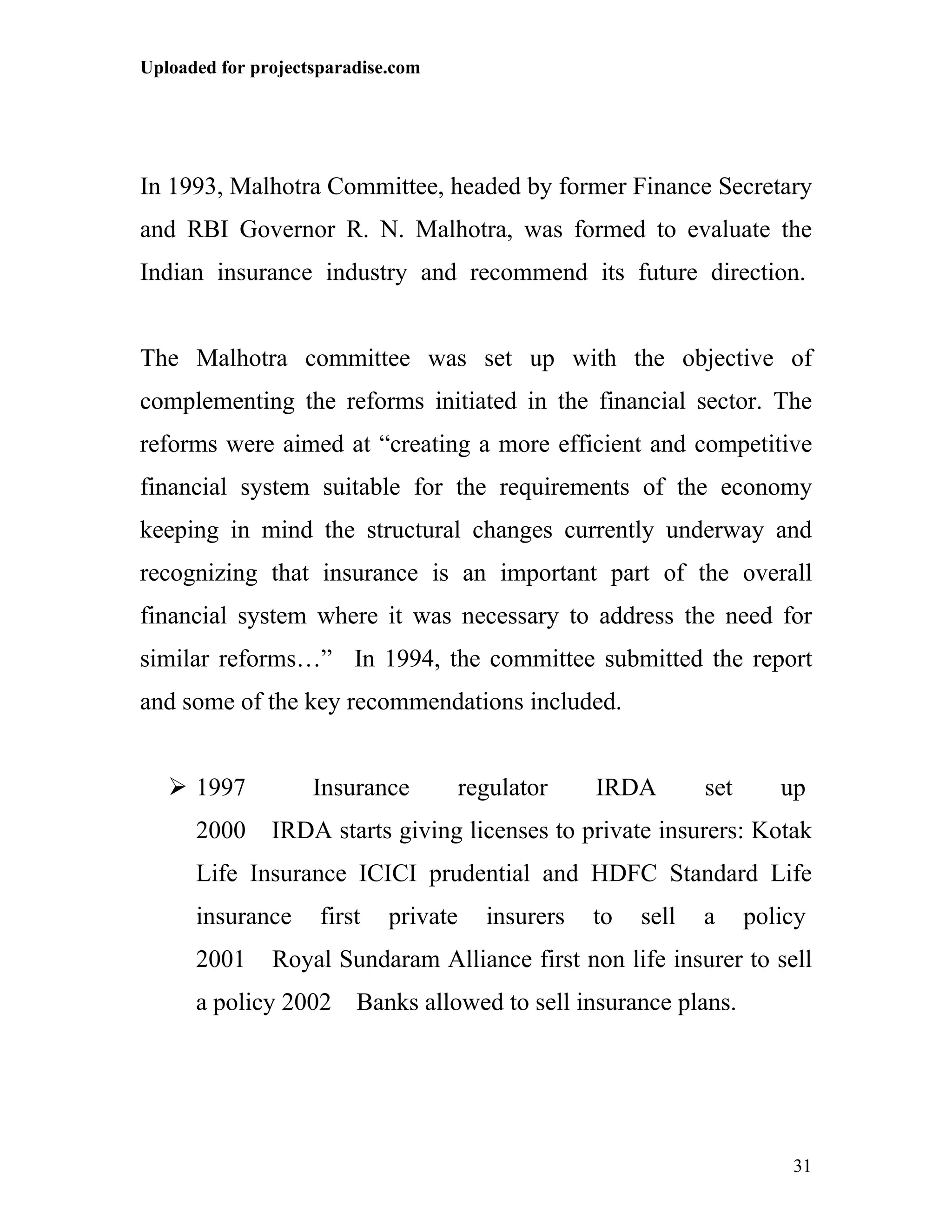 Kotak life insurance project | PDF