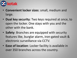 Kotak mahindra bank | PPTX