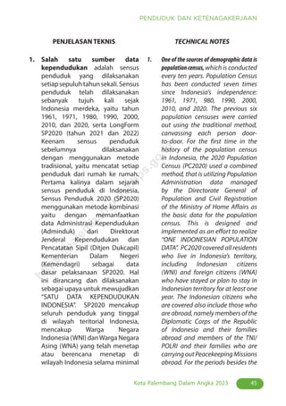 Kota Palembang Dalam Angka 2023.pdf]]kjk | PDF