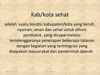 Kota sehat | PPT