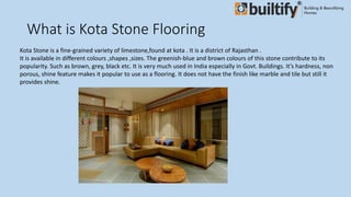 Kota Stone Flooring | PPTX