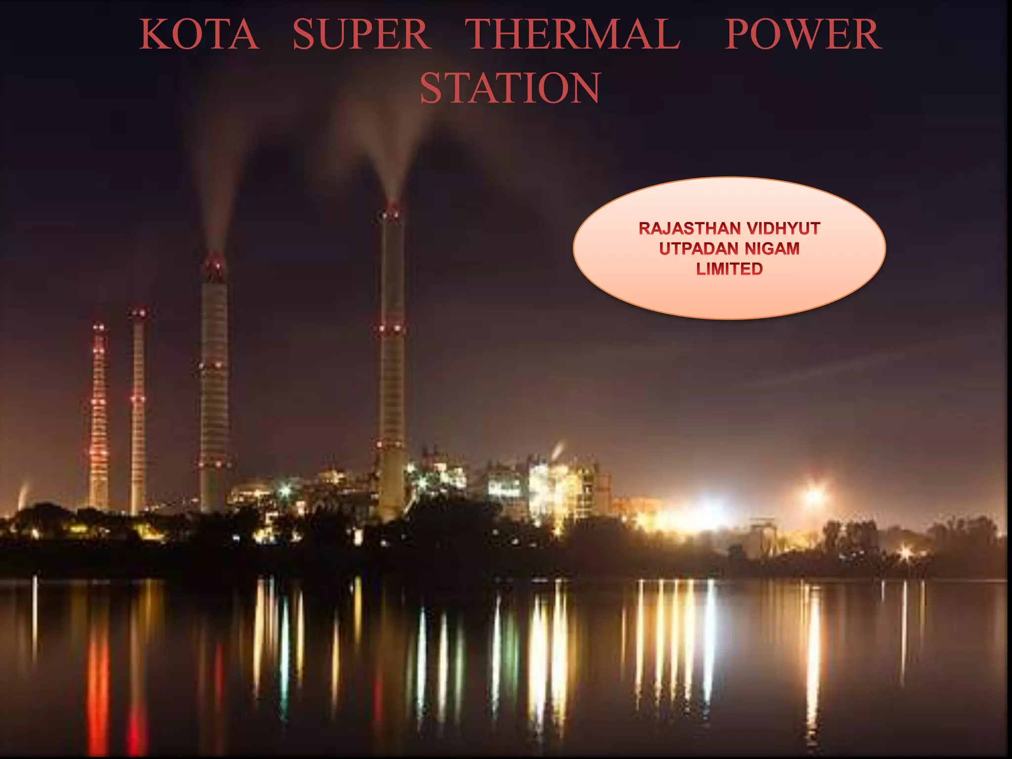 Kota super thermal power station ppt, rtu | PPTX