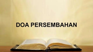 kotbah.pptx contoh susunan acara kotbah gmahk | PPTX
