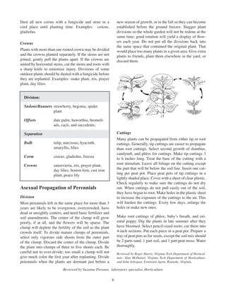 Propagation by cuttings, layering and division | PDF