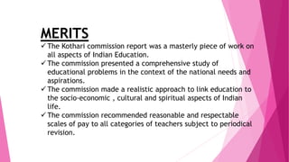 Kothari commission | PDF