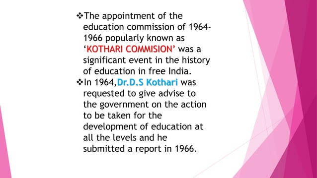 Kothari commission | PDF | Secondary Education | Education