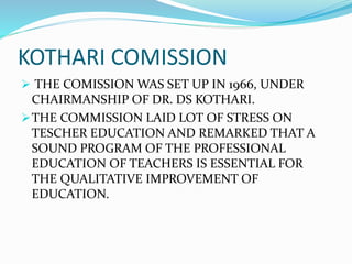 Kothari commission | PPTX