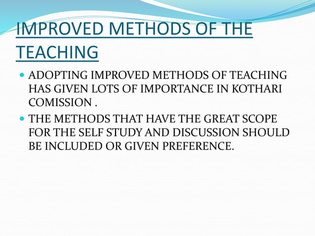 Kothari commission | PPT