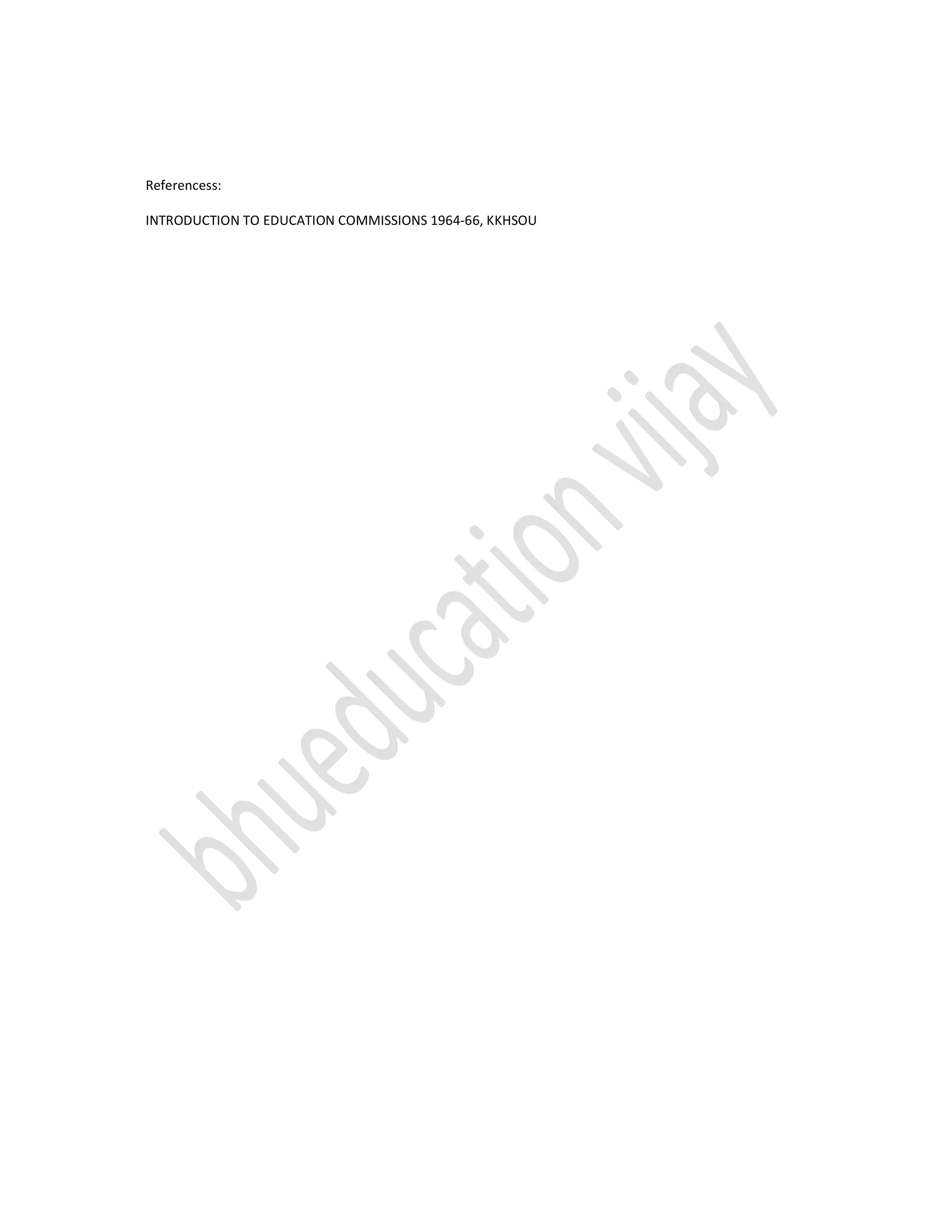 Kothari commission | PDF