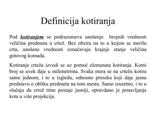 Kotiranje | PPT