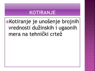 Kotiranje | PPTX