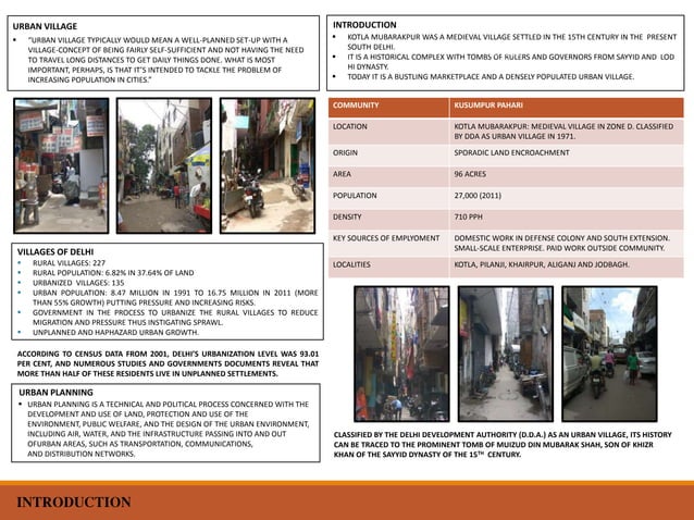 Kotla mubarakpur (at a glance) | PPTX