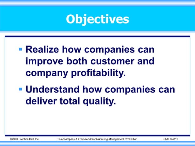 kotler Building customer satisfaction | PPT