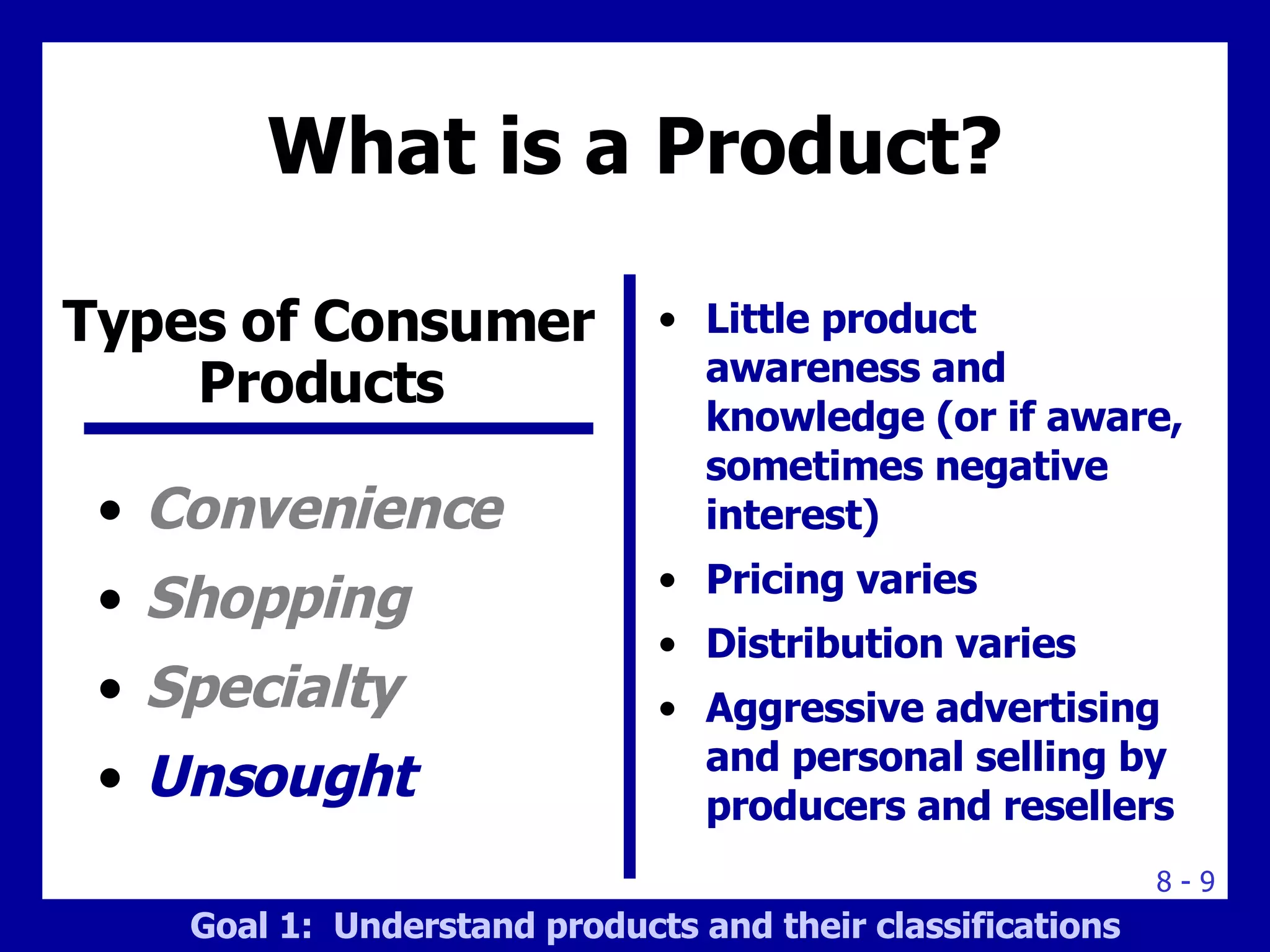 Product, Services, and Branding Strategy | PPT