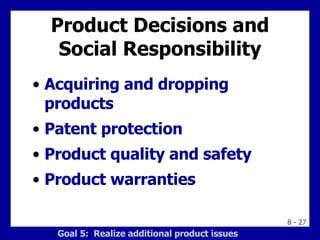 Product, Services, and Branding Strategy | PPT