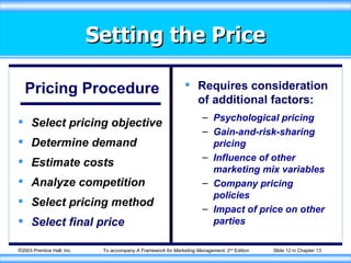 Designing Pricing Strategies and Programs | PPT