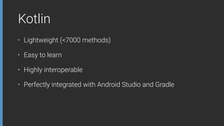Kotlin Overview | PDF