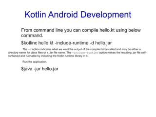 2#Kotlin programming tutorials(data types and hello world) | ODP