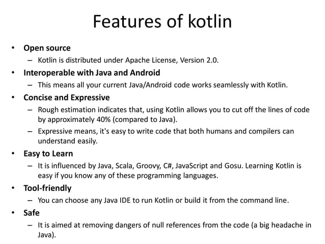 Kotlin for android development | PDF