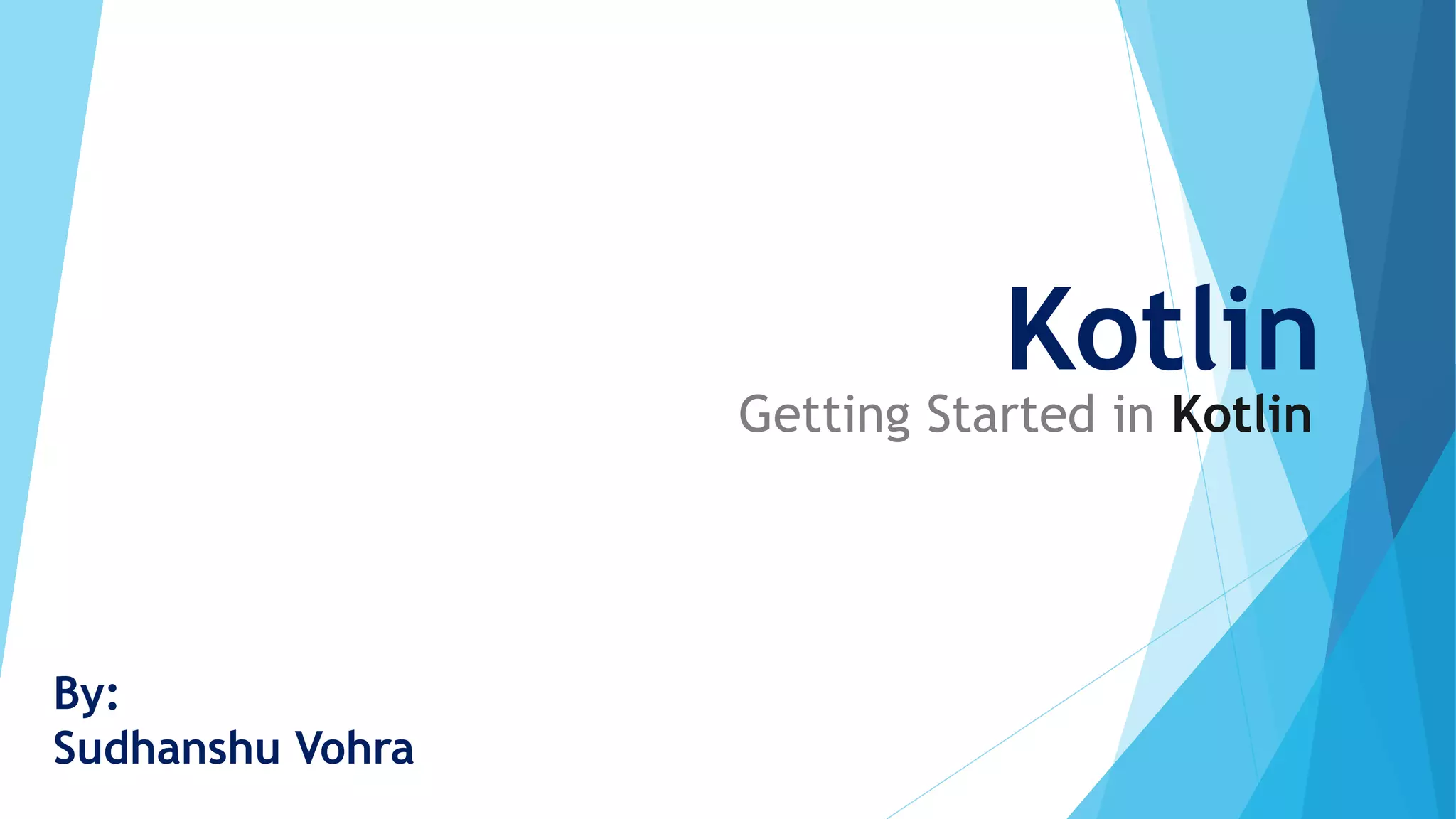 Kotlin | PPT