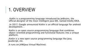 Kotlin | PPT