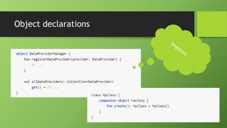 Kotlin - A very quick introduction | PPT
