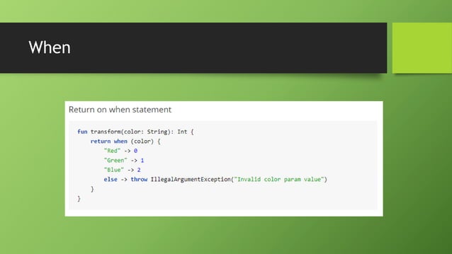 Kotlin - A very quick introduction | PPT