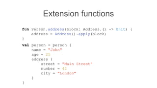 Kotlin DSL beats the builder pattern | PPT