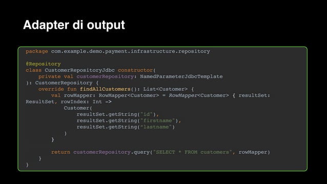 Kotlin Hexagonal Architecture Ppt