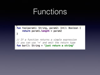 Introduction to Kotlin JVM language | PPT