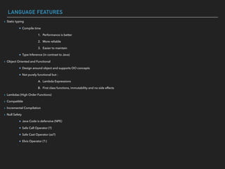A Brief Overview of Kotlin | PPT