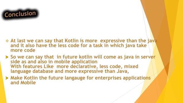 Kotlin Language powerpoint show file | PPSX