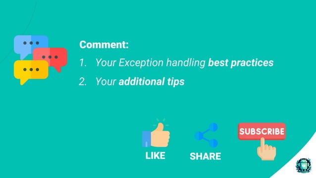 Top 10 Exception Handling best practices in Kotlin | PPT