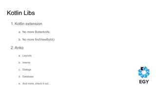 Kotlin for android | PPT