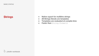 Kotlin For Android - Basics (part 1 of 7) | PPTX | Programming ...
