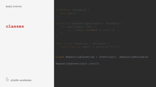 Kotlin For Android - Basics (part 1 of 7) | PPTX | Programming ...